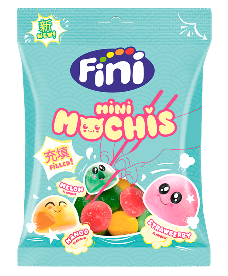Мармелад жевfntkmysq "Mini MOCHIS" с начинкой 90гр FINI/Испания