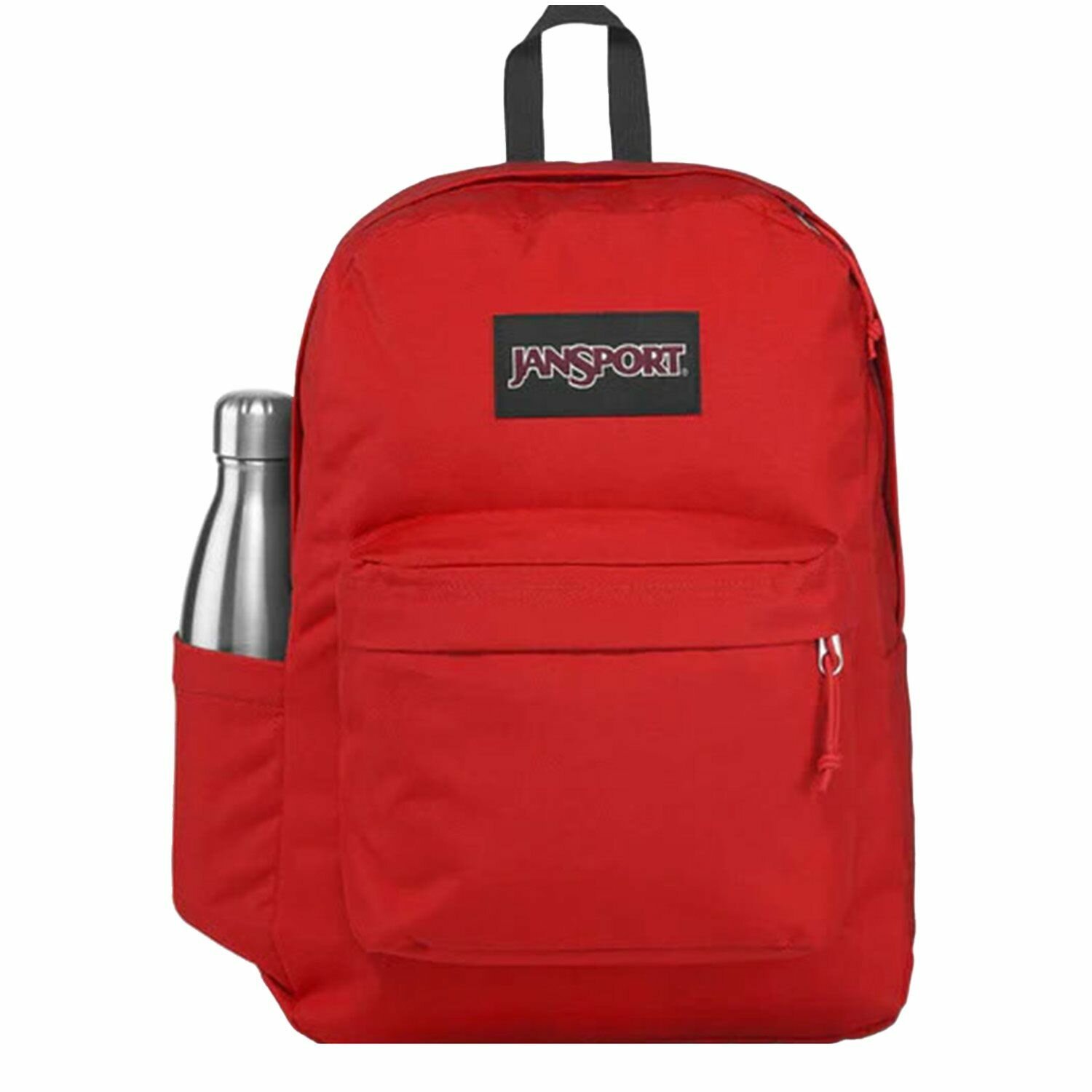Рюкзак JanSport Super Break Plus, текстиль, красный, 100% полиэстер