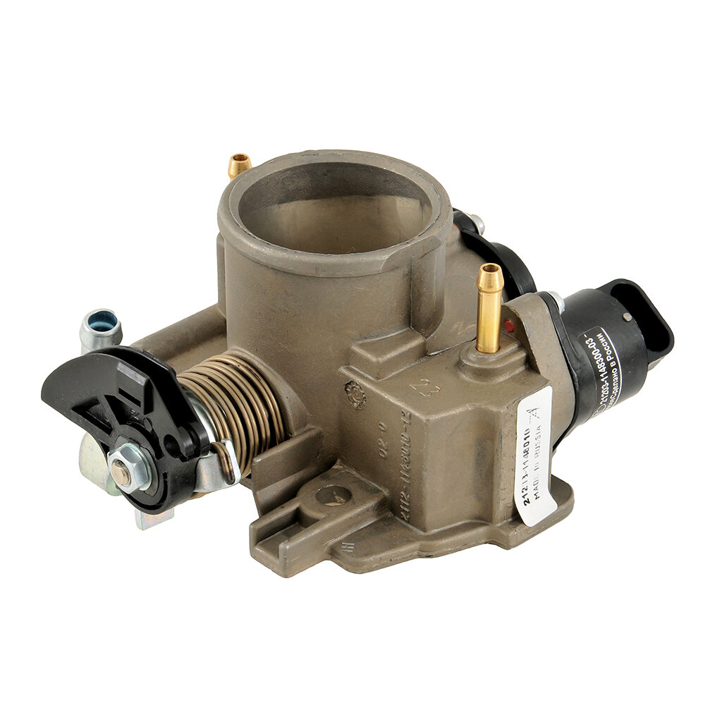 Дроссельная заслонка (патрубок дроссельный) ВАЗ 21231 (1.8 л), 21233 (2.0 л), 2130-20 (1.8 л) для Лада 4х4 Нива (Легенд, Тревел, Шевроле)