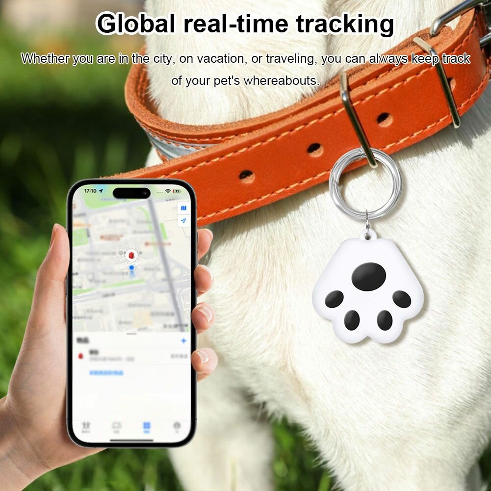 Мини-GPS-трекер, мини-трекер для кошек, домашних животных, собак, кошек, бумажник, брелок, багаж