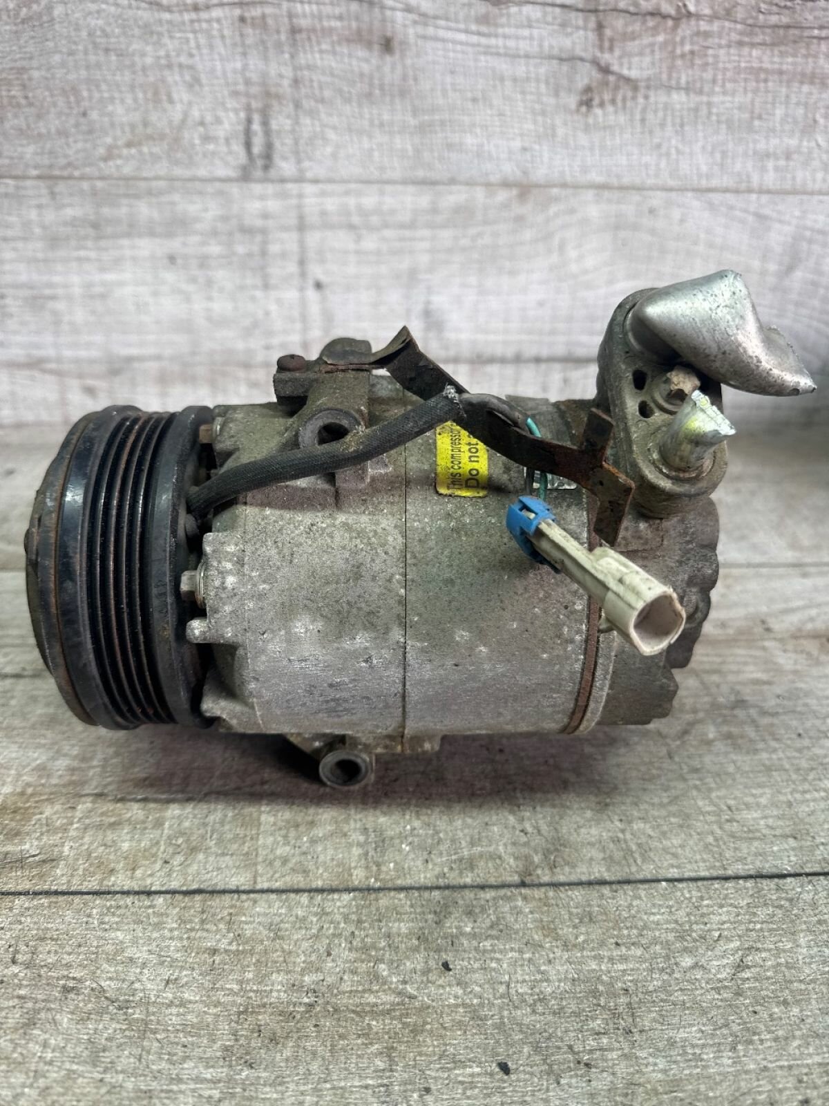 Компрессор кондиционера Opel Astra H Z18XE 13124749