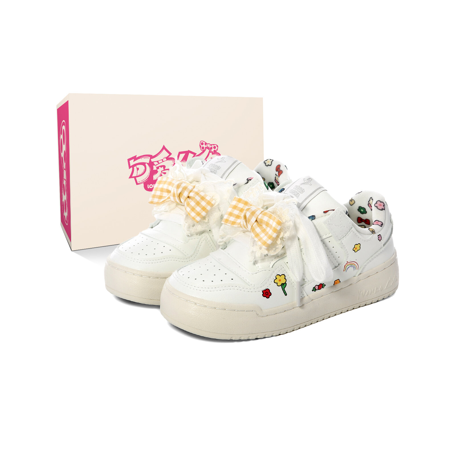 Кеды женские Lovely You легкие и дышащие белые для скейтборда 40 EU