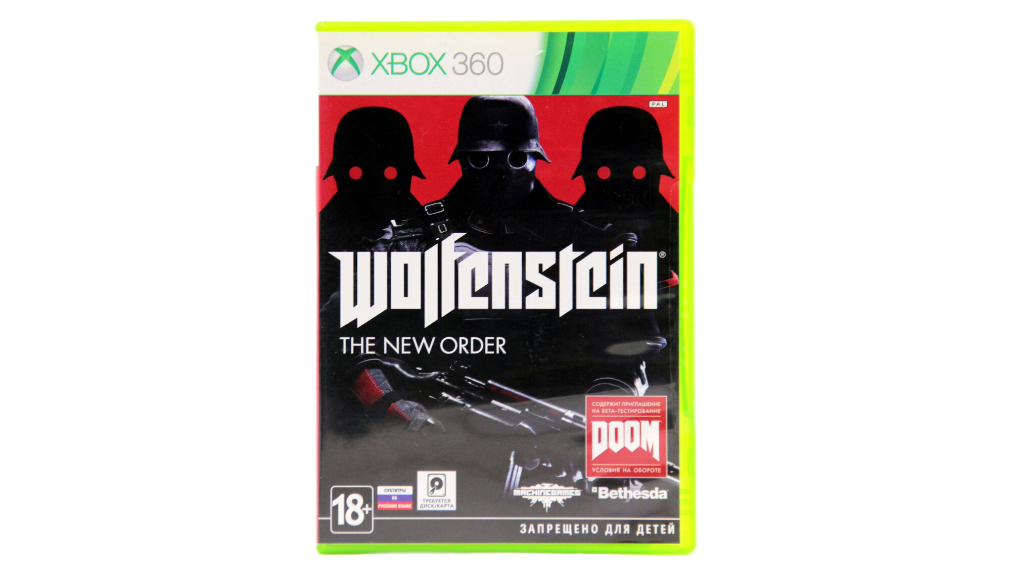 Wolfenstein The New Order (Xbox 360, RU)
