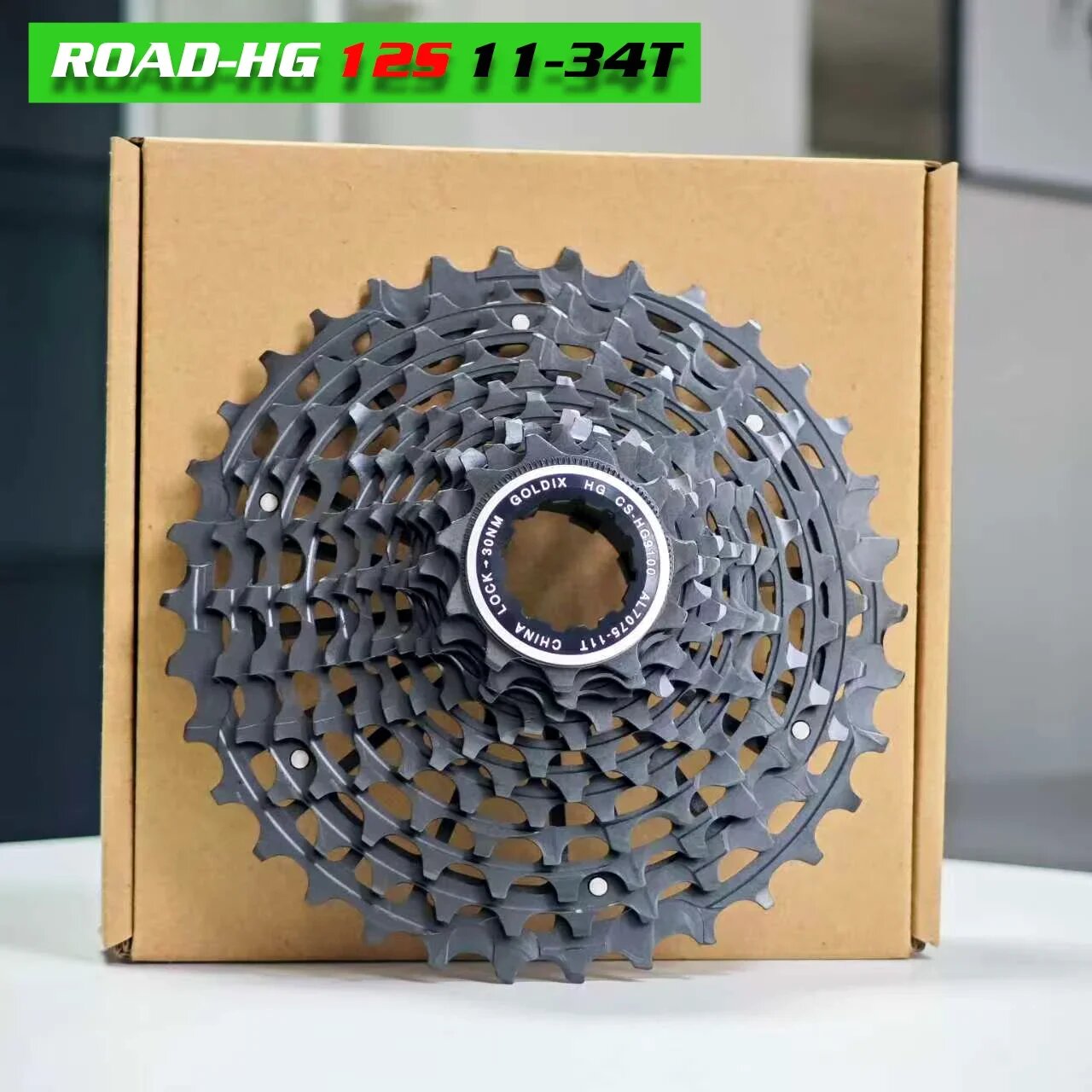 GOLDIX ULT кассета для шоссейного велосипеда сталь 11/12 скорости 32T/34T/36T 12S 11-34T