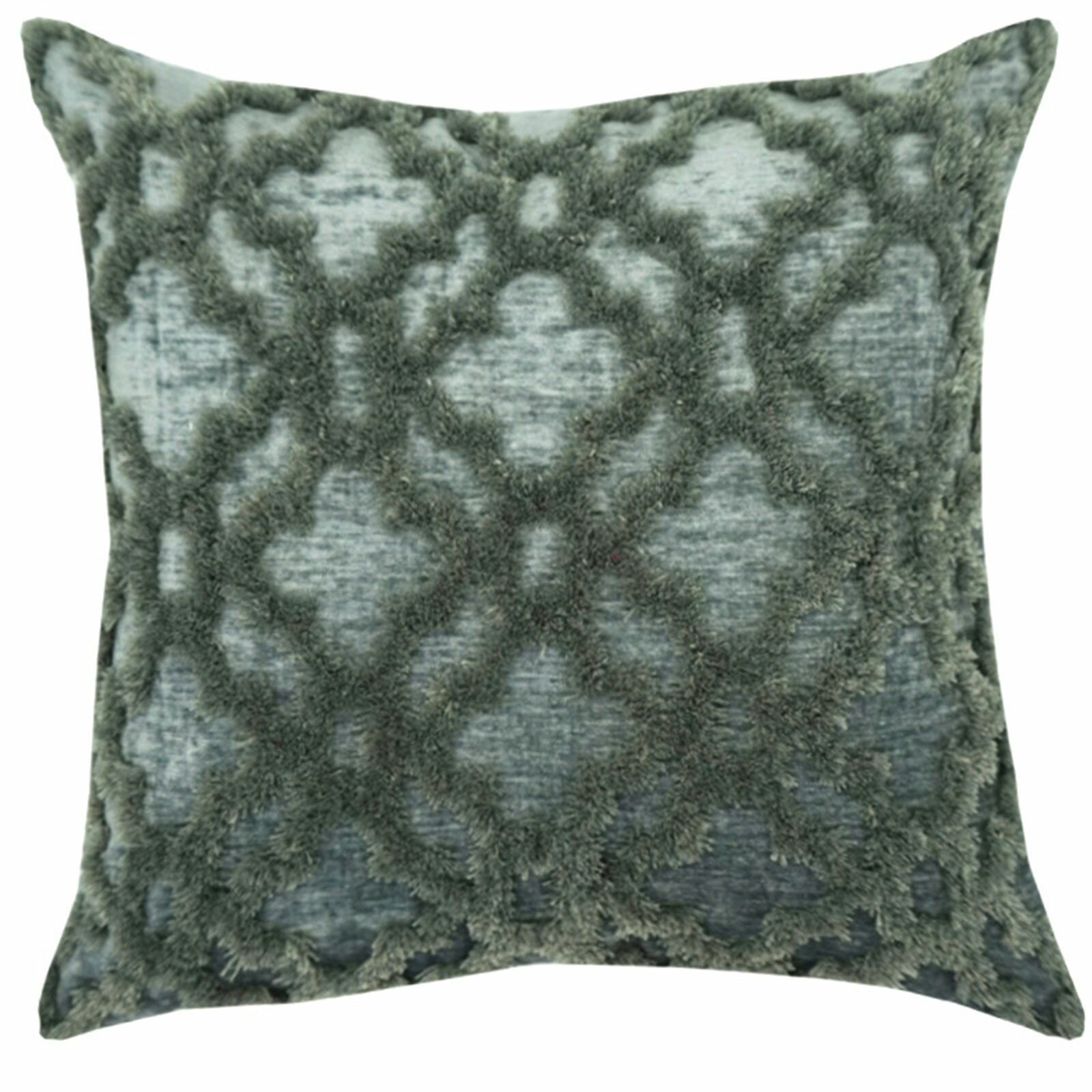 Марокканская двухсторонняя плюшевая подушка для чехла с геометрическим узором и тафтингом