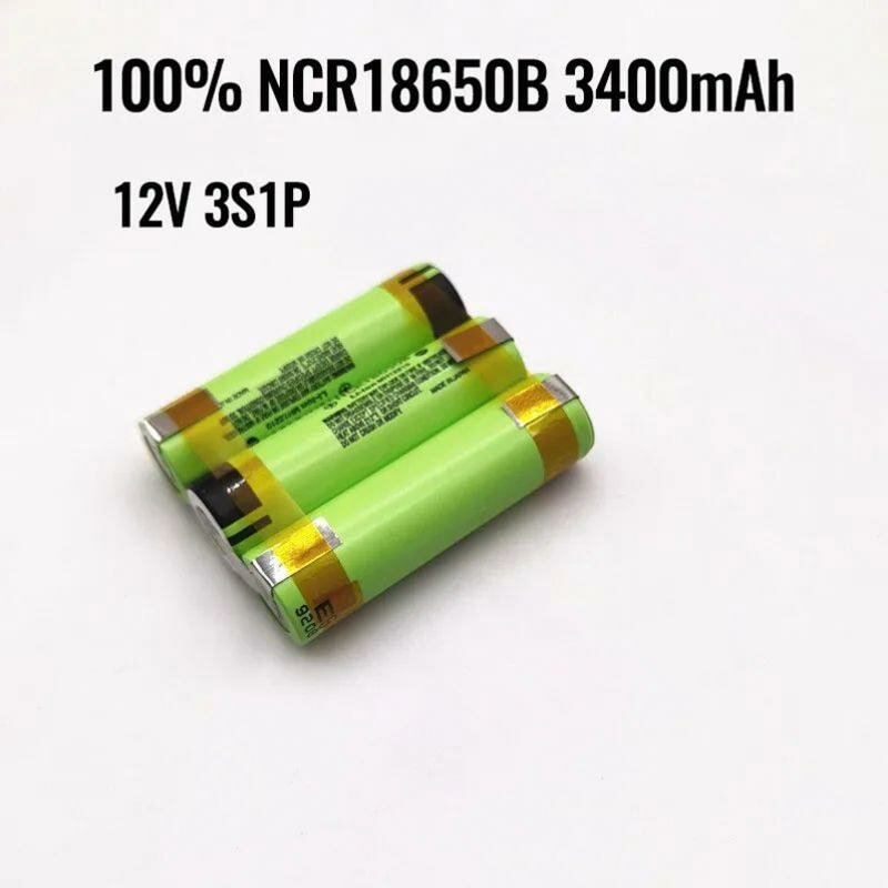 Новый оригинальный 3S 3S2P 12V 16.8V 21V 25V аккумулятор NCR18650B 6800mah 20A разрядного тока для аккумулятора отверта Shura