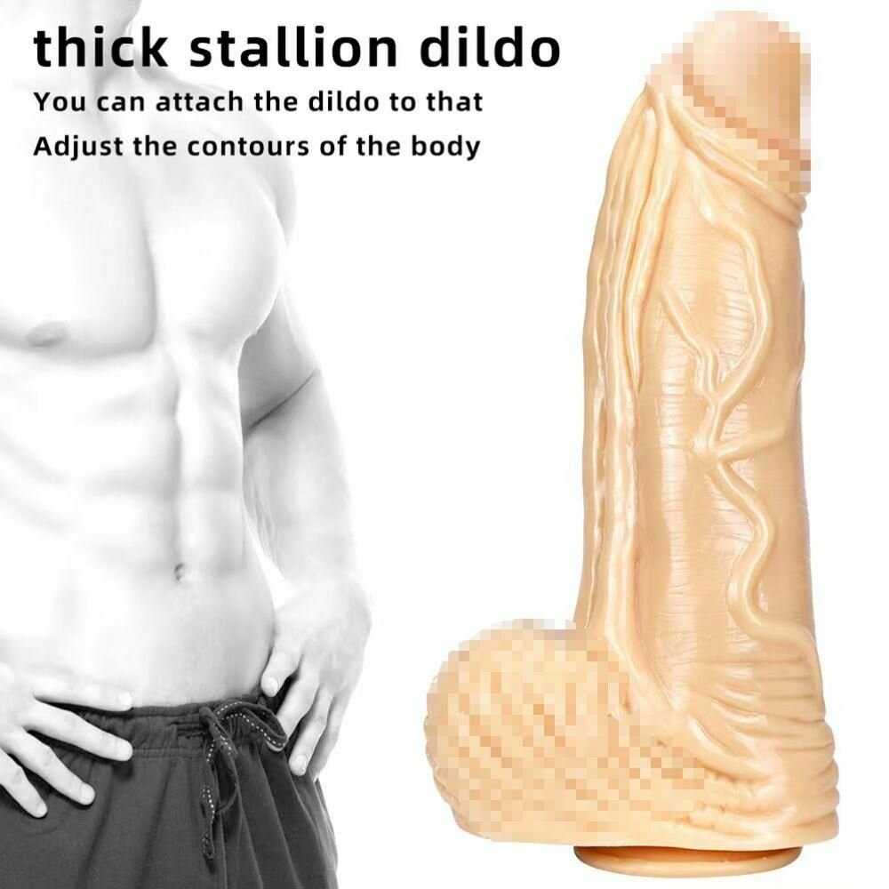 Дилдо 39 см, максимальная толщина 10 см.