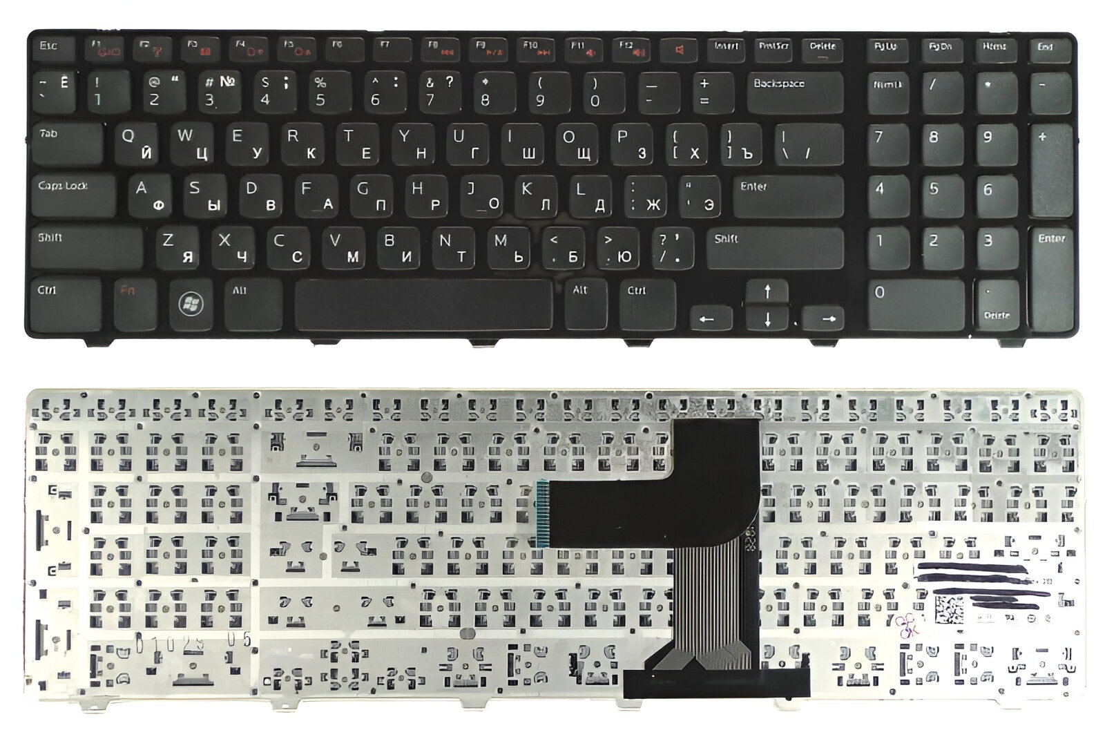 Клавиатура для ноутбука Dell N7110 7720 17R XPS 17 p/n: GM7, 0M47P5, NSK-DZ0BQ 0R, NSK-DZ1BQ 0R