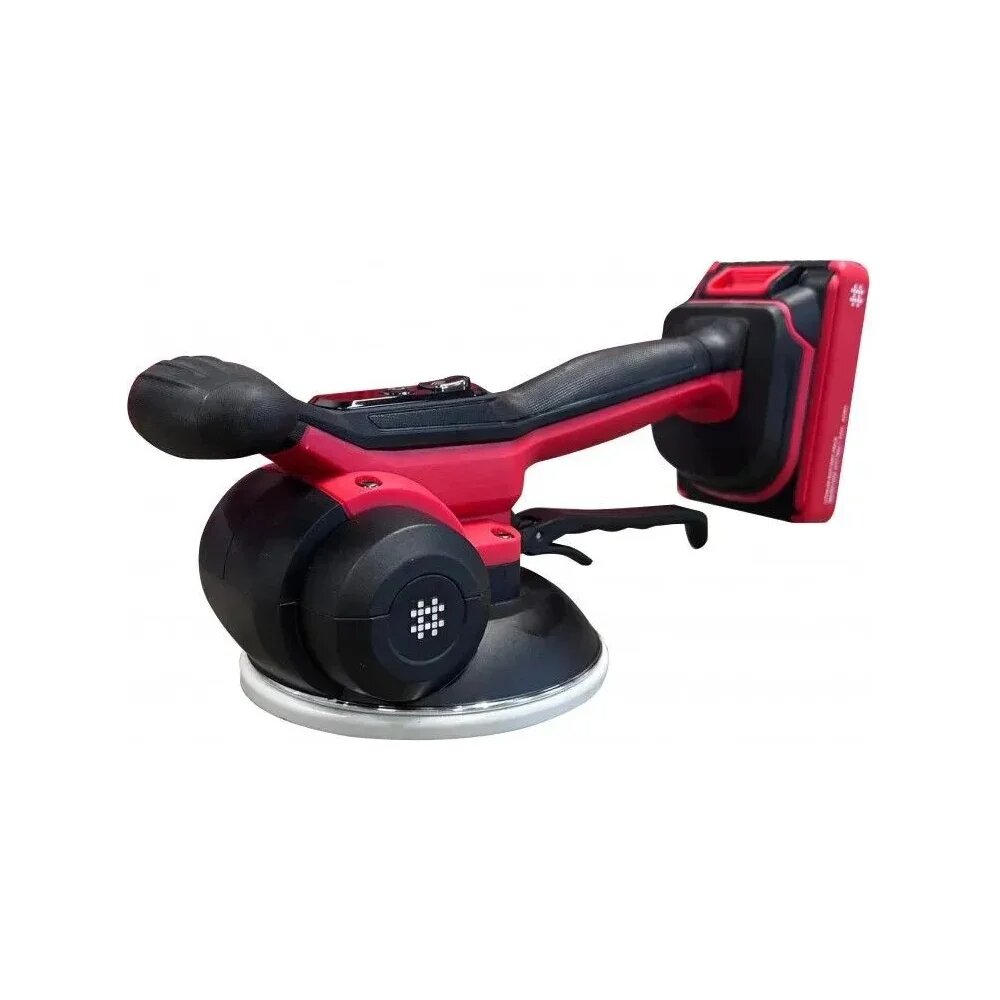 Виброприсоска для укладки плитки DLT Vibro MAX версия PRO, диаметр чаши 140 мм, удерживаемый вес до 50 кг, 120x120см