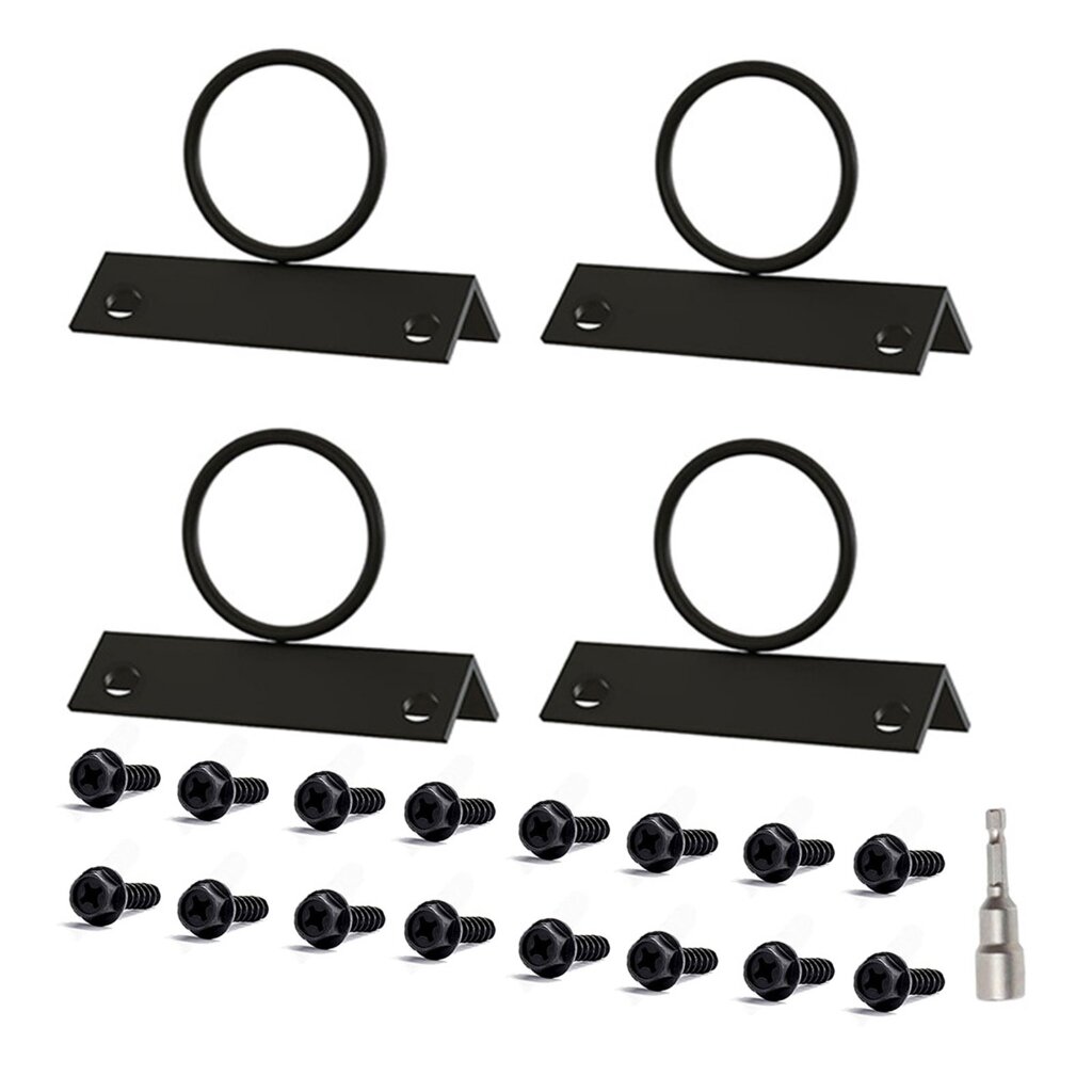 Антикоррозийные 90-Градусные Веревочные Кольца Опорные Кронштейны Подвесные Веревочные Кронштейны