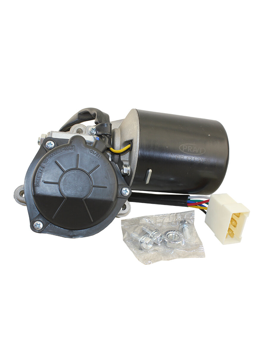 Моторедуктор стеклоочистителя 12V Газ-3110 Волга, 3302 Газель, Уаз, Ваз-2108 PR.171.3730 Pravt