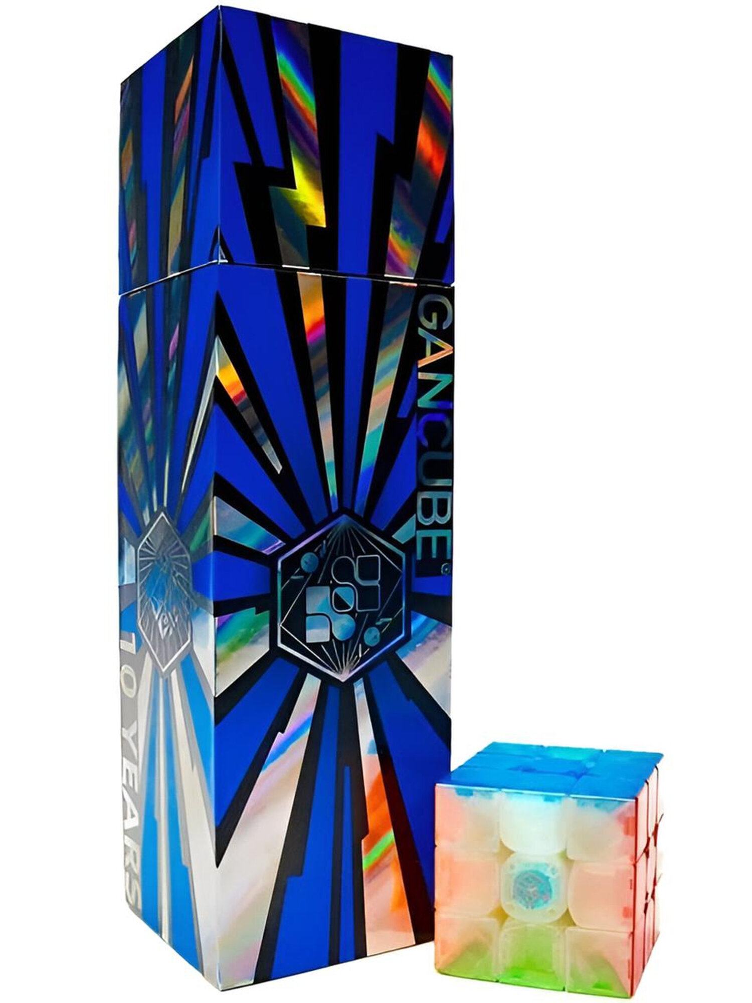 Кубик Рубика Gan 12 UI MagLev UV Coated 3x3x3 (10th Anniversary Edition)