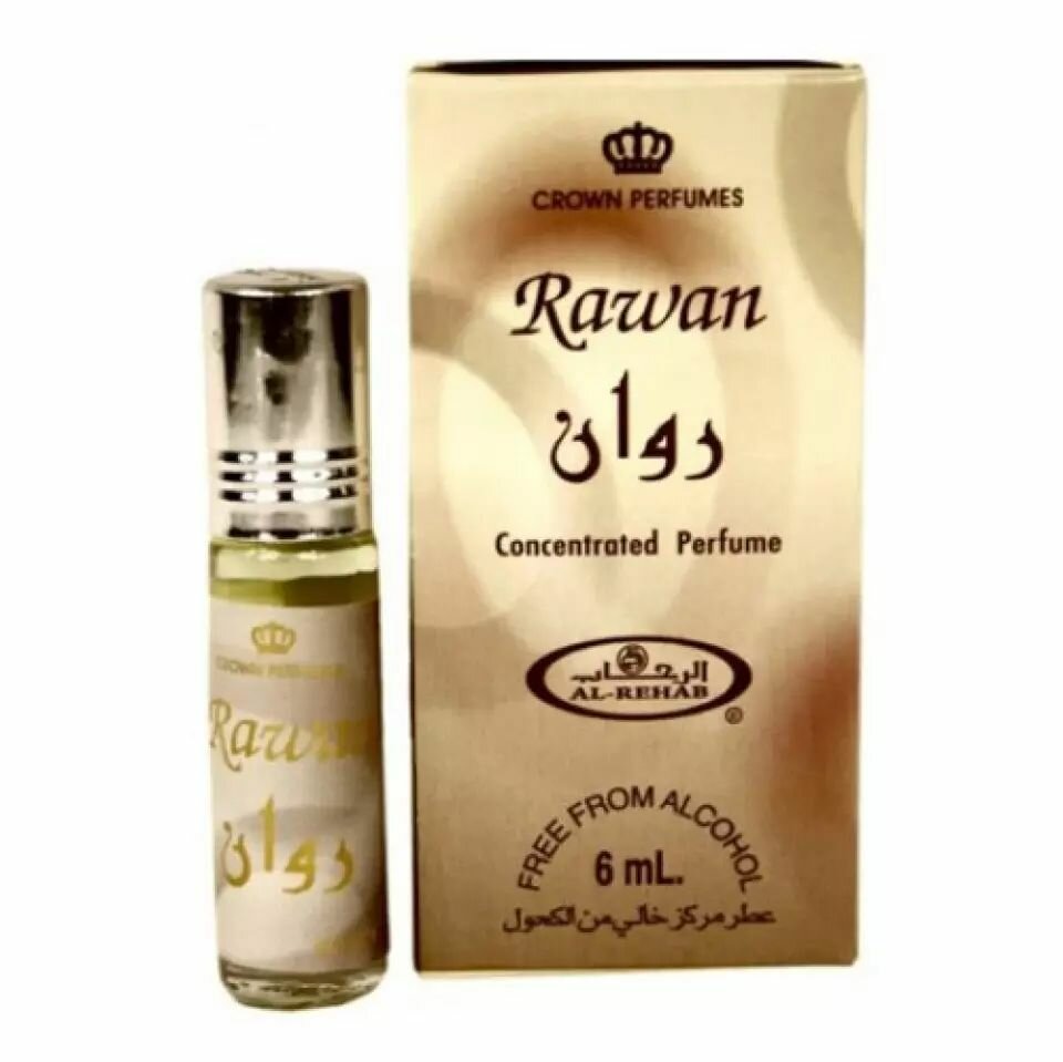 Арабские масляные духи Раван / Perfumes Rawan Al-Rehab 6 мл