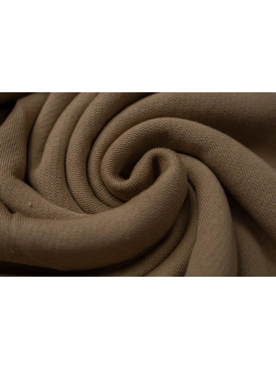 Ткань Футер трехнитка бежевый GU