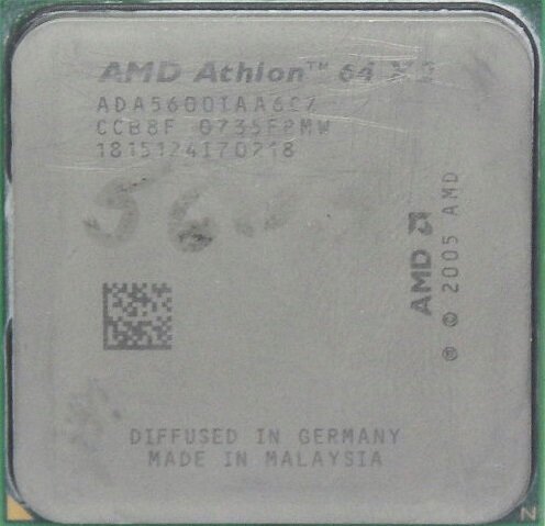 Процессор Socket-AM2 AMD Athlon64 5600+ X2 Brisbane ADO5600IAA5D0 NAAFG