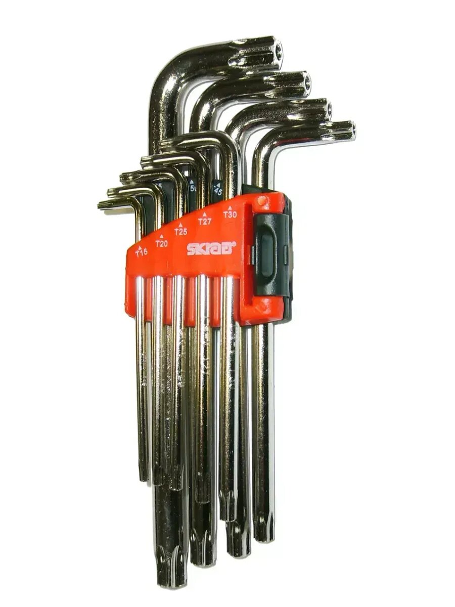 Набор ключей TORX Т15-Т55 9 предметов