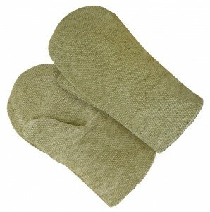 Рукавицы брезентовые КНР двойной наладонник, огнеупорные, искроустойчивые