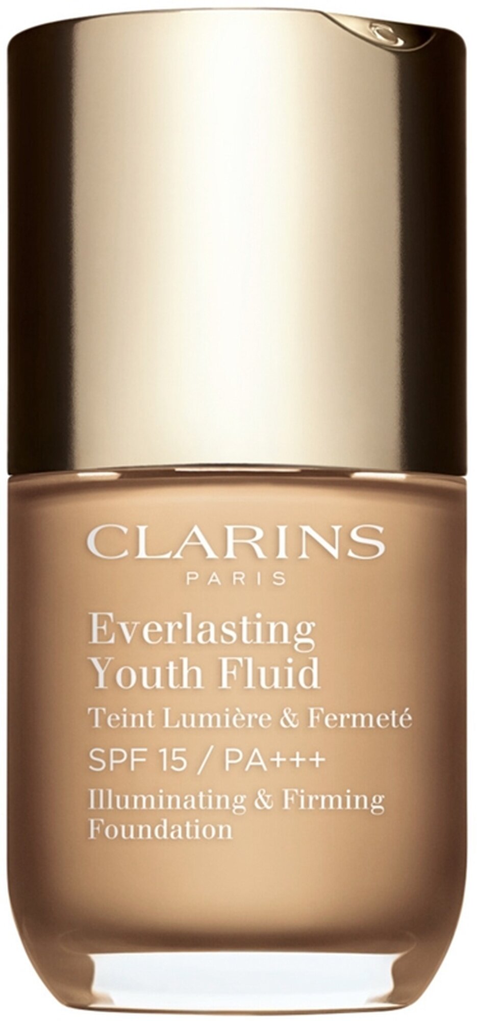 Clarins Осветляющая тональная основа SPF 15 Everlasting Youth Fluid Foundation 30 мл оттенок 106 Vanilla