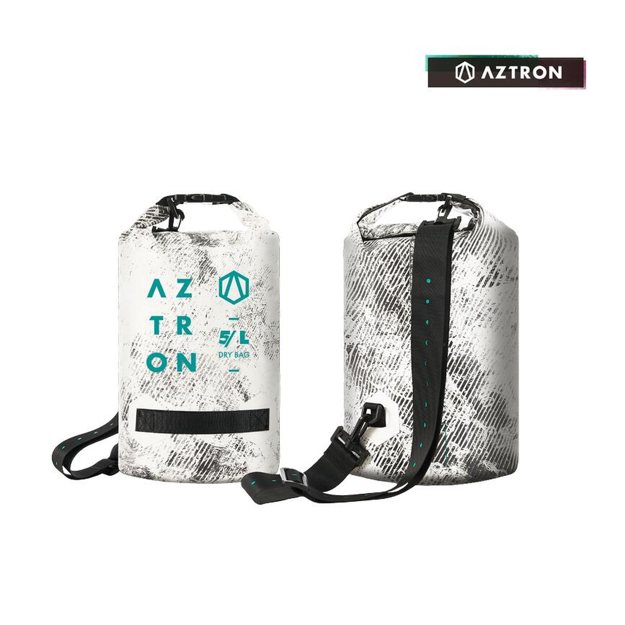 Водонепроницаемая сумка Decathlon Aztron Dry Bag, 5 л, цвет серый