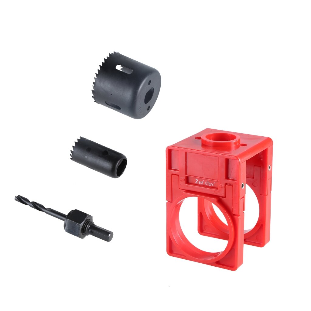 Комплект Для Установки Дверного Замка Дерево Металлический Набор Инструментов Для Установки Дверного Замка Приспособление Для Дверной Ручки Деревянные Двери Регулируемые Засовы Набор Замков