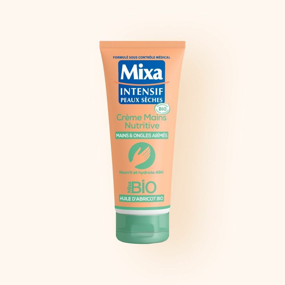 Mixa Сертифицированный органический защитный питательный крем для рук 100 мл