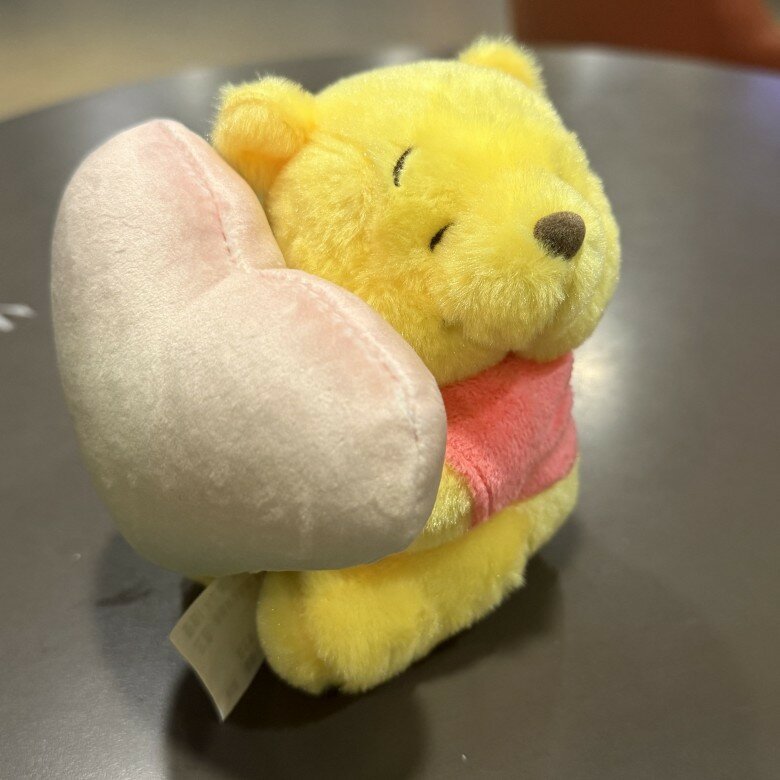 Мягкая подвеска-игрушка с сердечком в виде белки для детей и коллекционеров