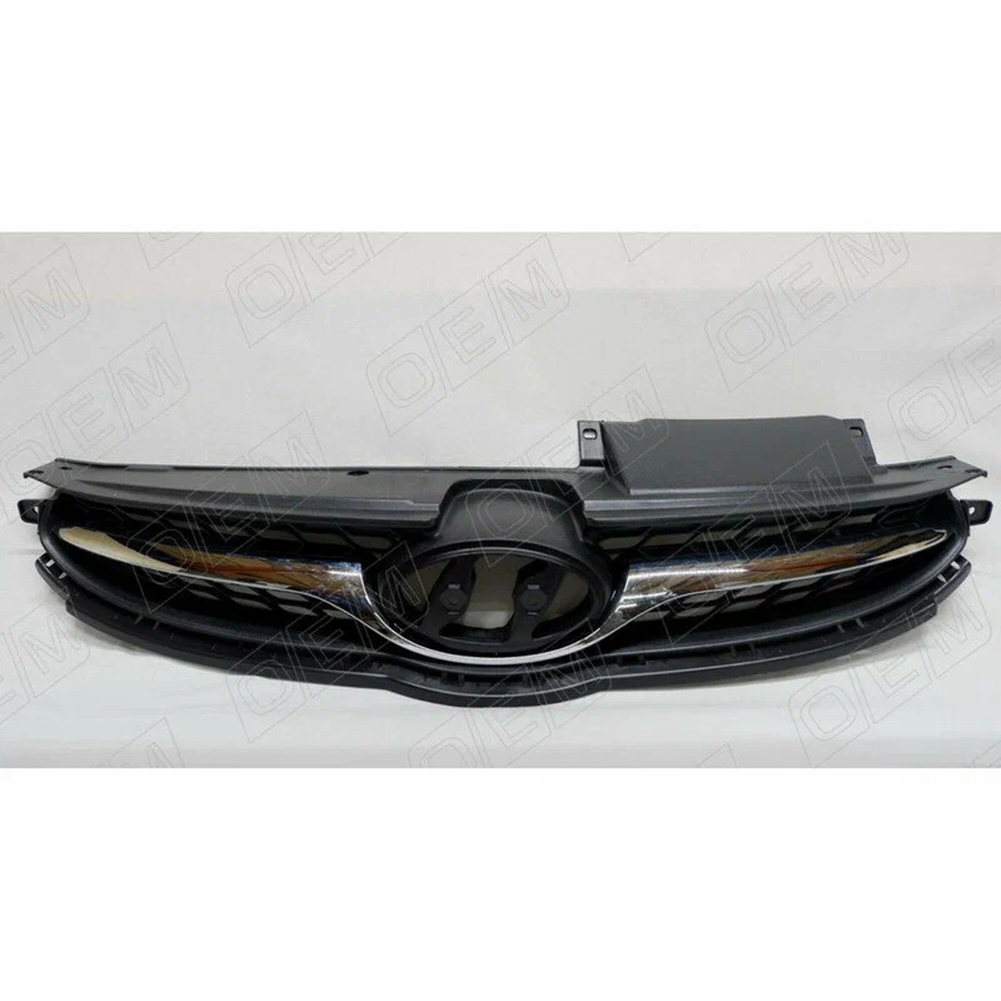 Решетка радиатора OEM3115, для Hyundai Elantra, ABS пластик, черная