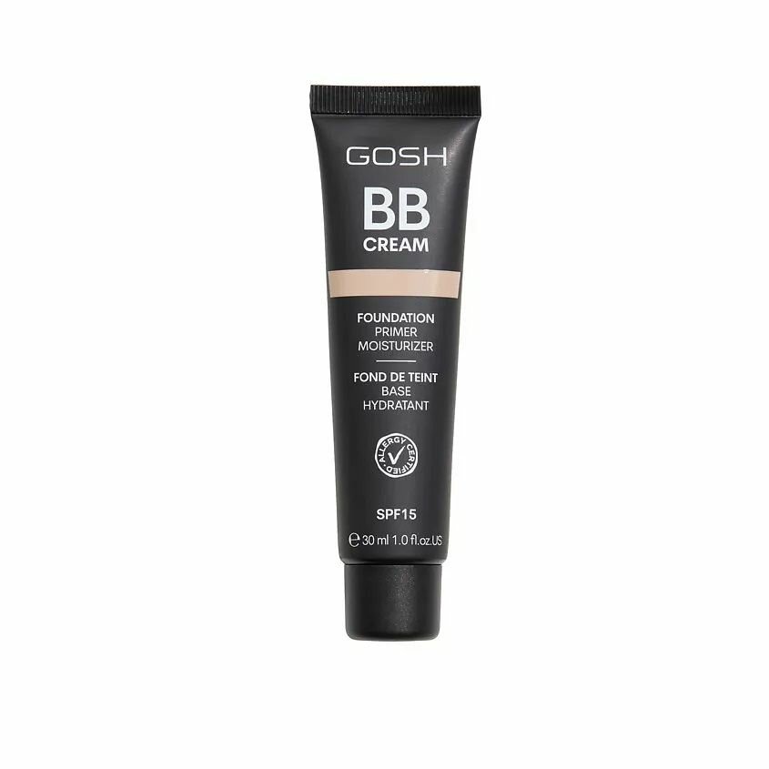 GOSH ВВ-крем для лица № 02 Beige (Foundation SPF 15) 30 мл