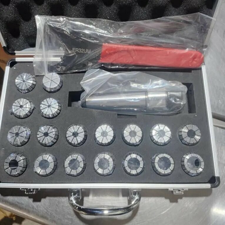 Цанговый патрон Arbor KM4 для цанги ER32 MT4-ER32-18PCS (комплект)