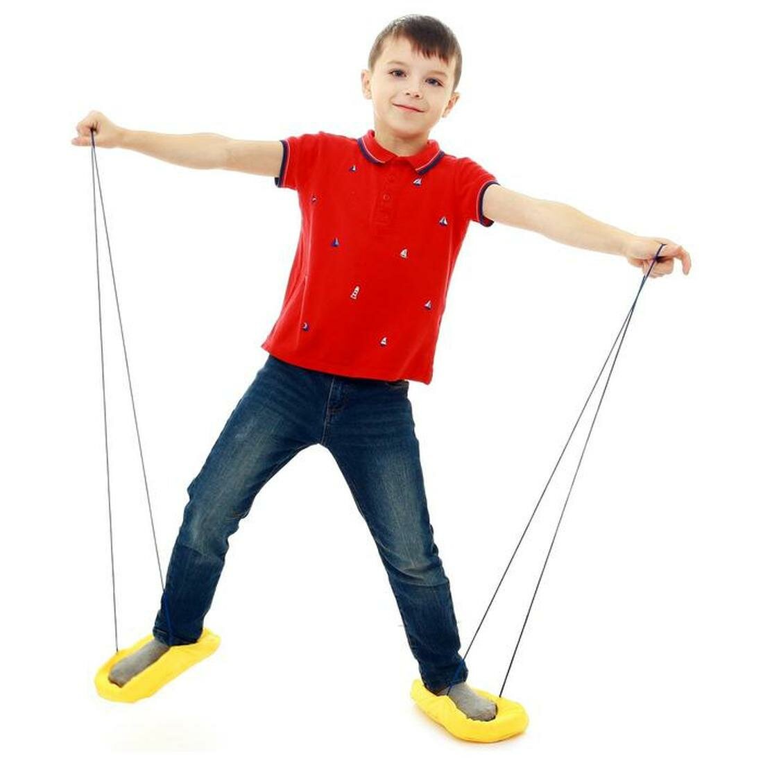 Ходунки Сима-ленд "Лапки", для эстафет, поролоновые, цвет микс