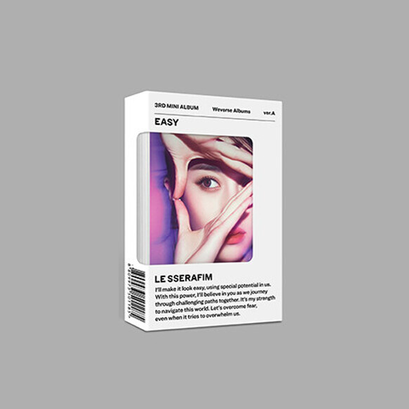 Альбом LE SSERAFIM - 3rd Mini Album EASY (Weverse ver.) (A ver.)