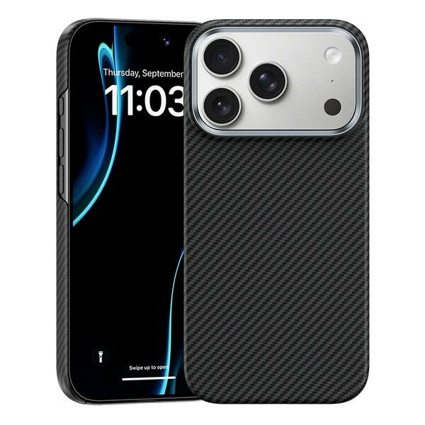 Чехол Benks ArmorAir Case built with Kevlar 600D для iPhone 17 Pro 6.3" (C. K. FL. AP. BK.0069) черный (Black)