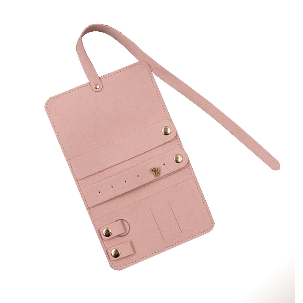 Маленькая Ювелирная Сумка Футляр Для Ювелирных Изделий Ожерелья Сумка Для Хранения Элегантных Дорожных Ювелирных Изделий Футляр