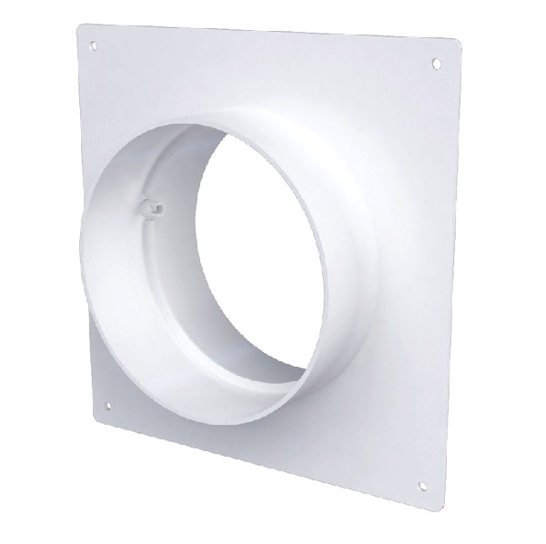 Соединитель круглых каналов с накладной пластиной D100 ERA 10SKNP