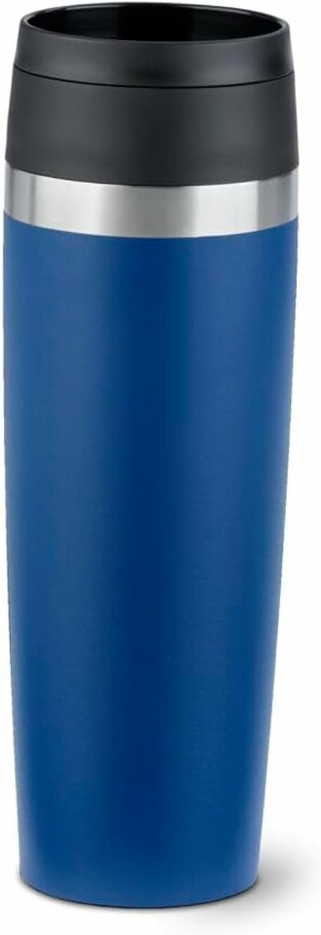 Термокружка Emsa Travel Mug Classic N2023650- 0,5 л из нержавеющей стали, цвет темно-синий