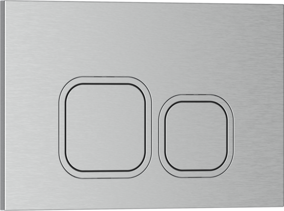 Кнопка смыва IBERICA BLANCA ESTI-Q ABS-пластик, хром матовый (IB. B083.004.002)