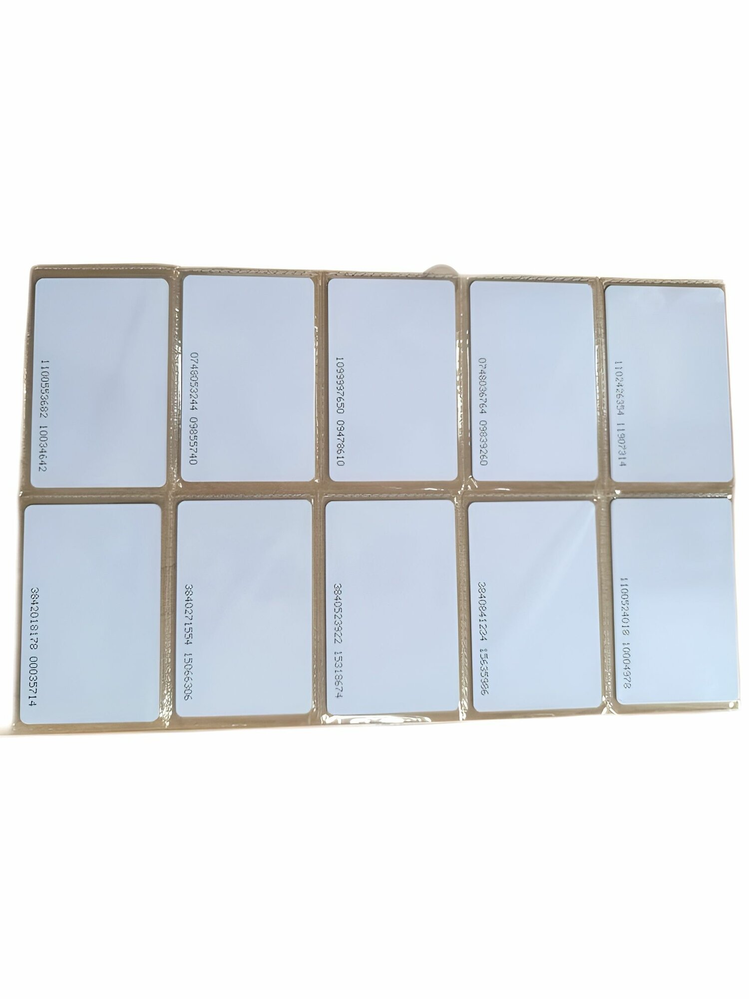 Комплект из 10 электронных ключей Proximity-карта Mifare c возможностью печати изображений