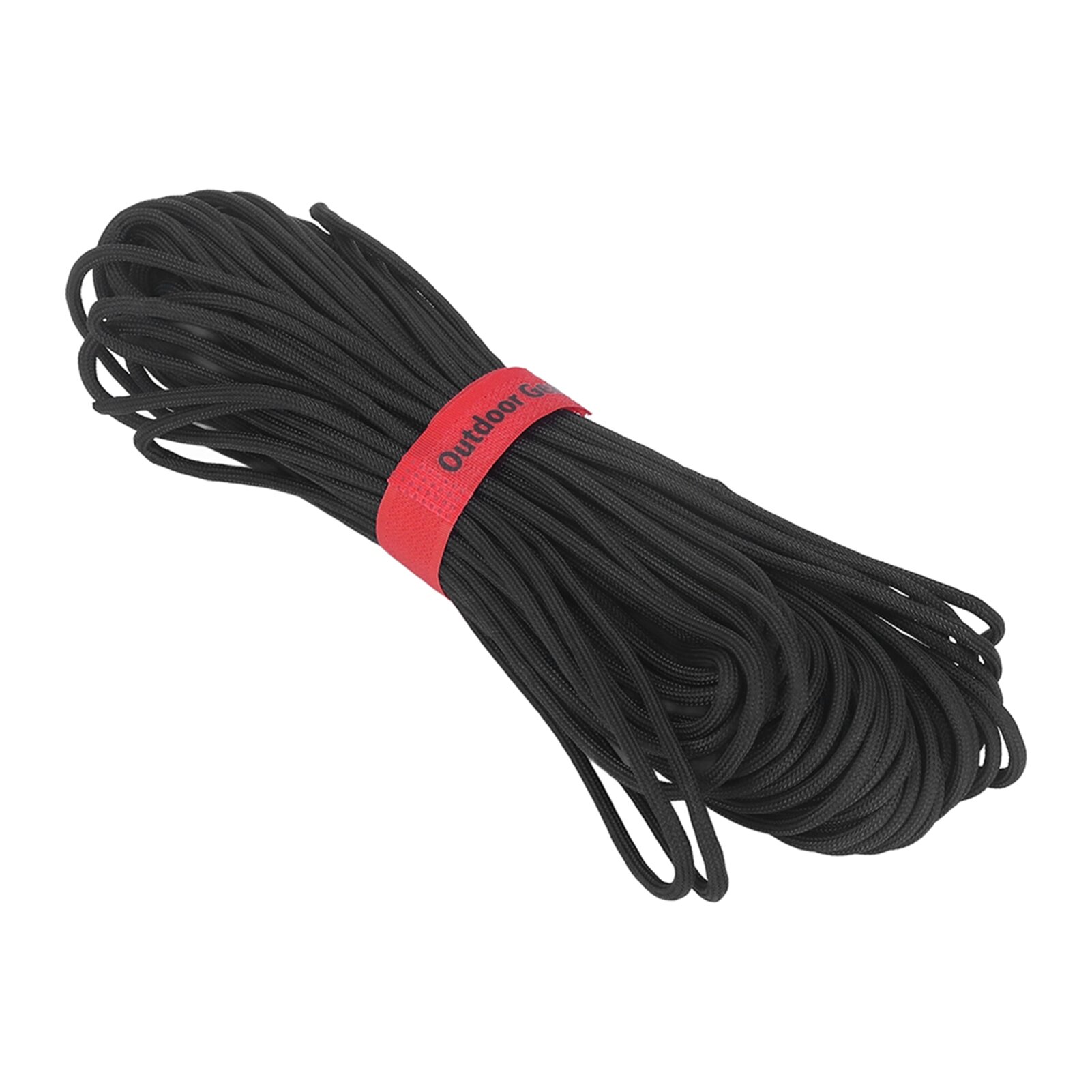 11-жилковый парашютный шнур для кемпинга и выживания, веревка для альпинизма, походов и активного отдыха, черный