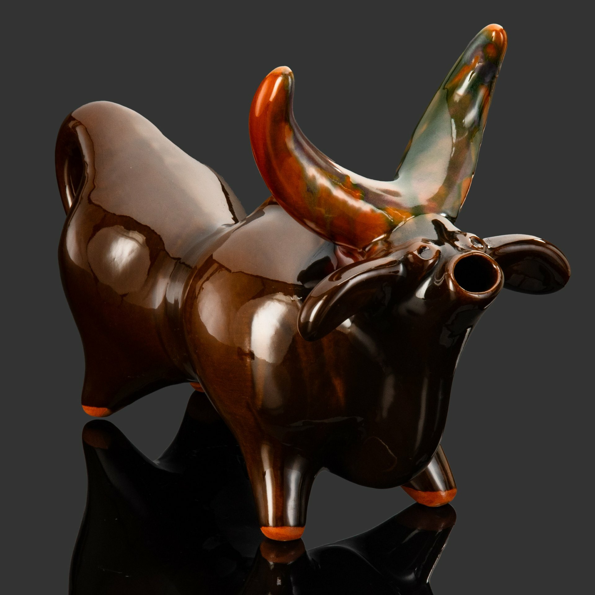 Сосуд зооморфный "Буйвол" ("Бык")