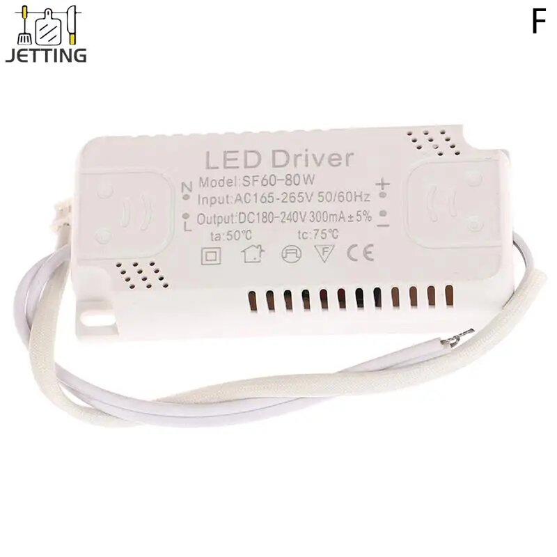 JETTING LED драйвер 300 мА 8-80 Вт 6080W