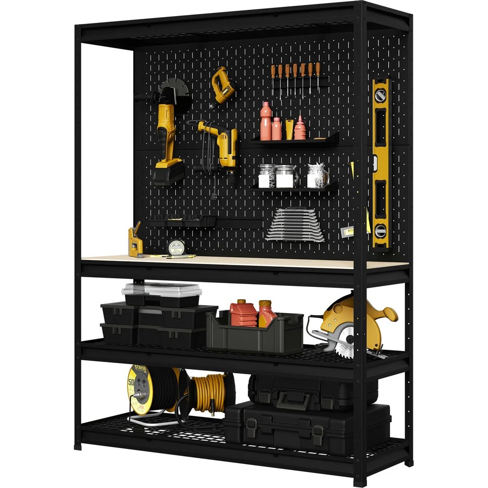 Верстак-стеллаж Greenberg BOREX 2000х1507х507 BOREX_VERSTAK, 1507 мм, легко