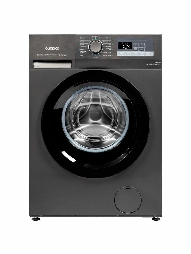 Стиральная машина Бирюса WM-ML612/10 DM, темный металлик