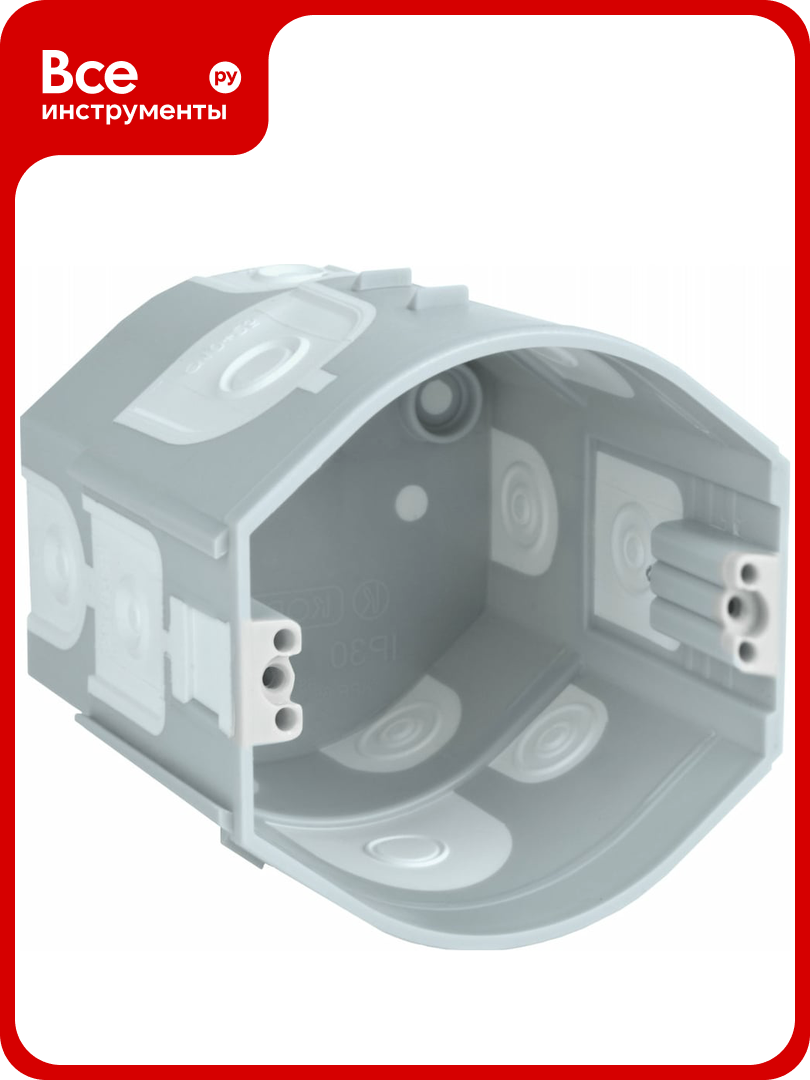 Установочная огнестойкая коробка KOPOS для твердых стен, герметичная, 10 шт KPR 68 D KA D71х66 мм KPR 68/D_KA