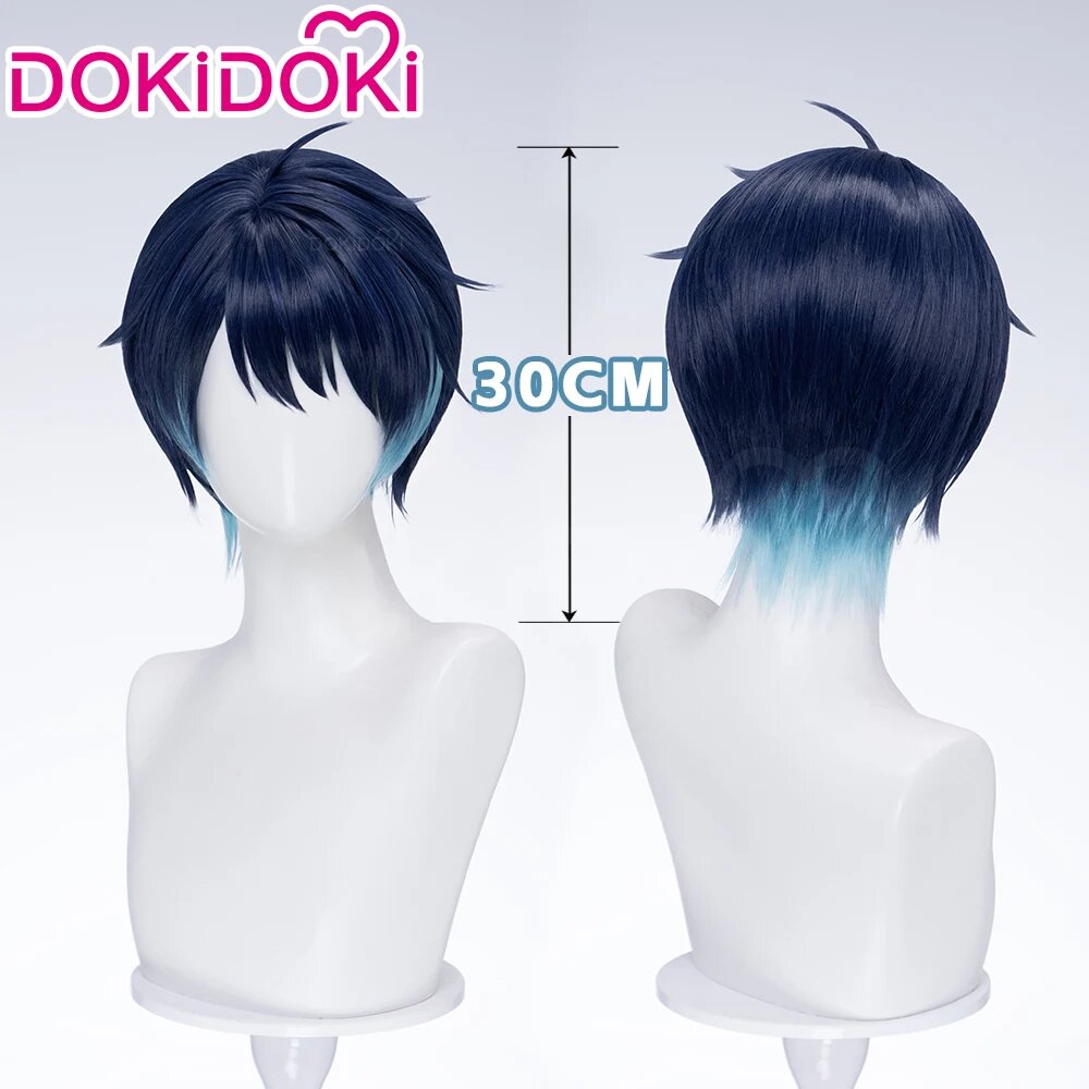 Косплей парик Riddle Lilia Ace Cater Trey Skully Floyd Deuce Vil Neige Game DokiDoki Deucee Wig Only