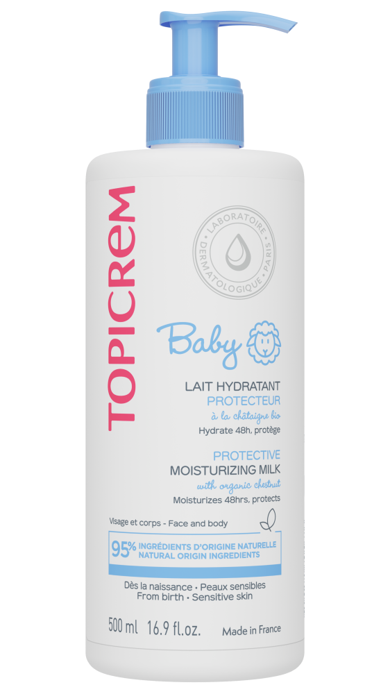 Topicrem baby молочко защитное увлажняющее 500 мл