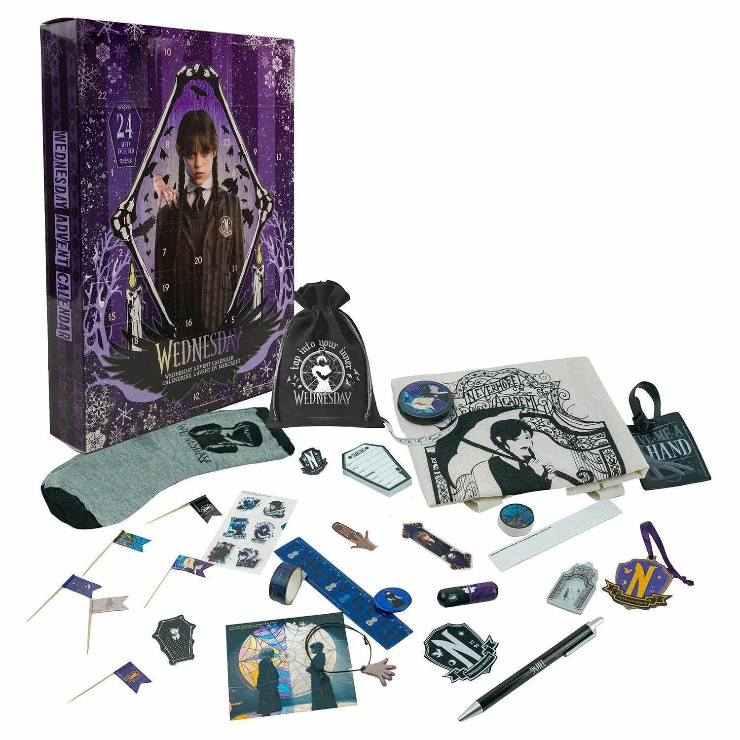 Адвент-календарь Уэнсдей (Advent calendar Wednesday)