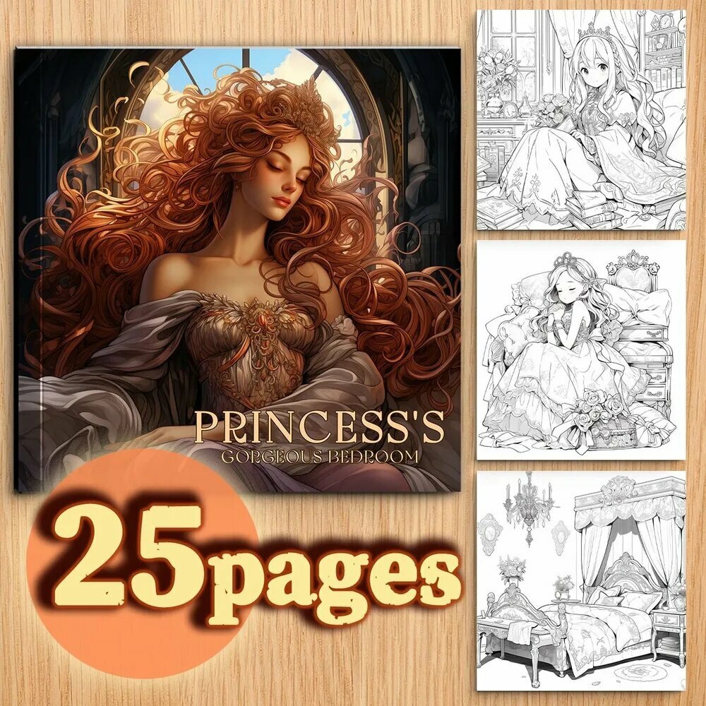 Книжка-раскраска Повседневные вещи, Альбом для рисования , высокое качество Книга каракулей 20 см*20 см, подходит для раскрашивания как взрослыми, так и детьми