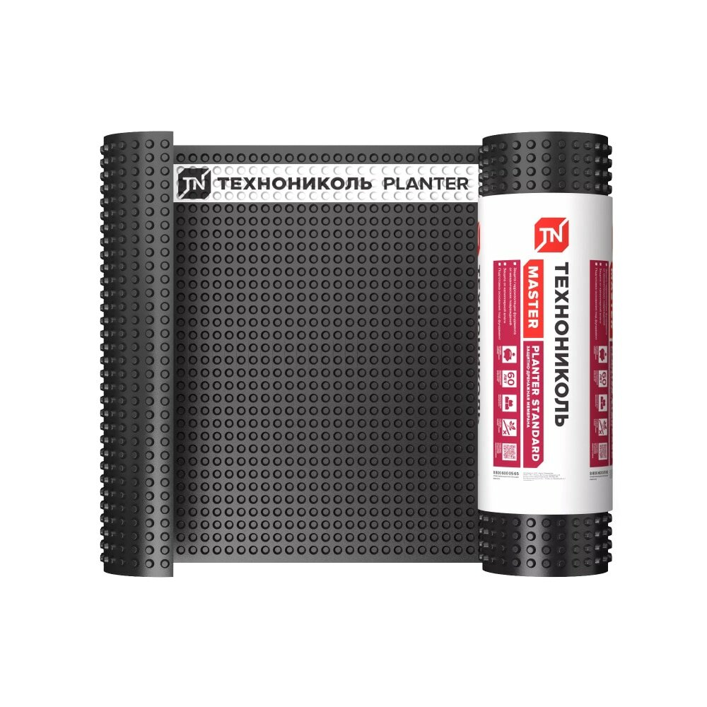 Профилированная мембрана PLANTER standard 1х20 м