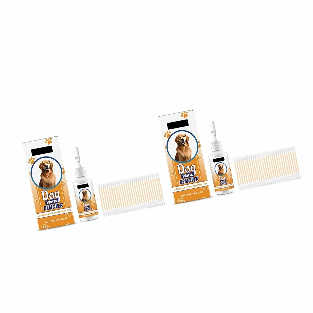 20 мл Натуральная жидкость для удаления бородавок у собак и кошек