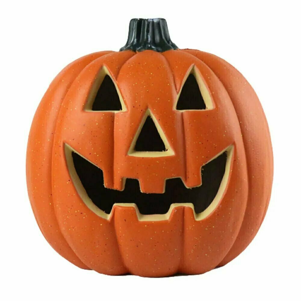 Тыква на Хэллоуин 20х16х20 см (Halloween Pumpkin) светящаяся, LED, светодиодная, декоративная, большая